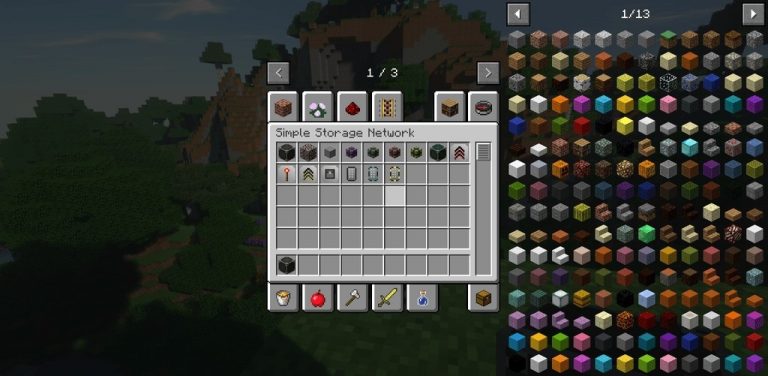 Мод Simple Storage Network для Майнкрафт 1.15.2 скачать