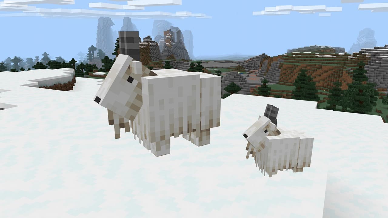 Как приручить козу в Майнкрафт: гайд по мобу в игре